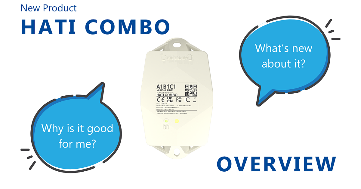 Revealing Hati Combo | New Product | Alps Alpine Asset Tracking